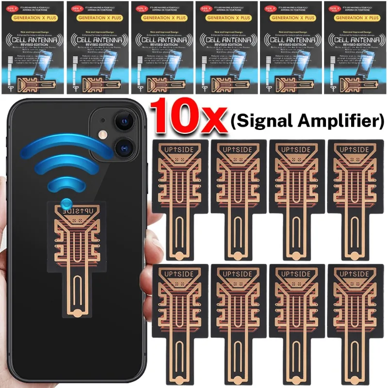 Cell Phone Signal Booster Sticker Outdoor Network Signal Receiving ...