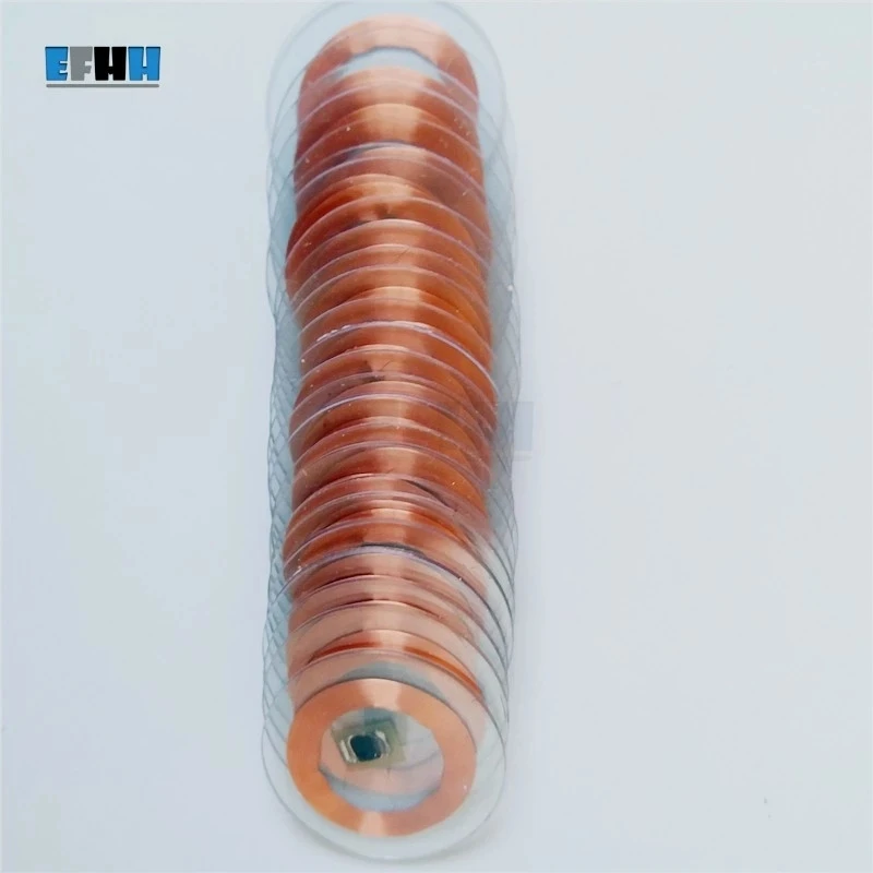 125KHz-ID-T5577-Writable-Rewritable-Copper-Coil-Transparent-Coin-Card ...