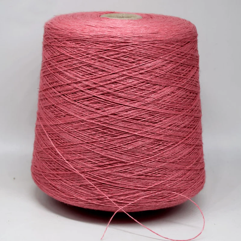 Hot-250g-Natural-Smooth-Organic-Pure-Linen-Yarn-for-Knitting-Hand ...