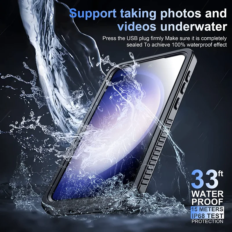 IP68-Full-Body-Waterproof-Case-For-Samsung-S23-Ultra-S23-Plus-Built-in ...