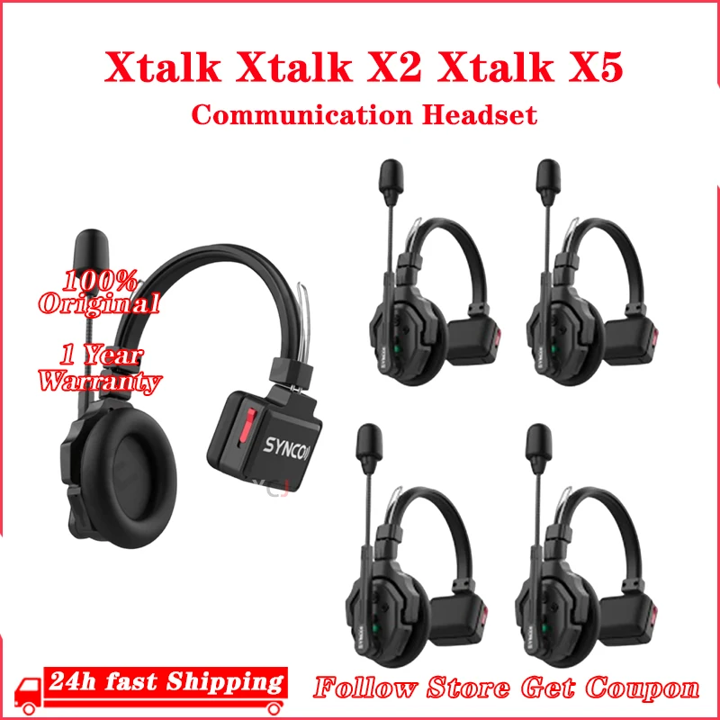 SYNCO-Xtalk-Xtalk-X2-Xtalk-X5-Wireless-Intercom-System-2-4G ...