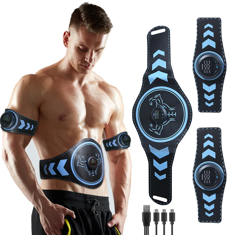 ABS-Muscle-Training-EMS-Trainer-Muscle-Stimulator-Fitness-Toning-Belt ...