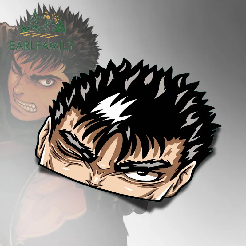 EARLFAMILY-13cm-x-12-4cm-Berserk-Guts-Peeker-Car-Stickers-Windows-Anime ...