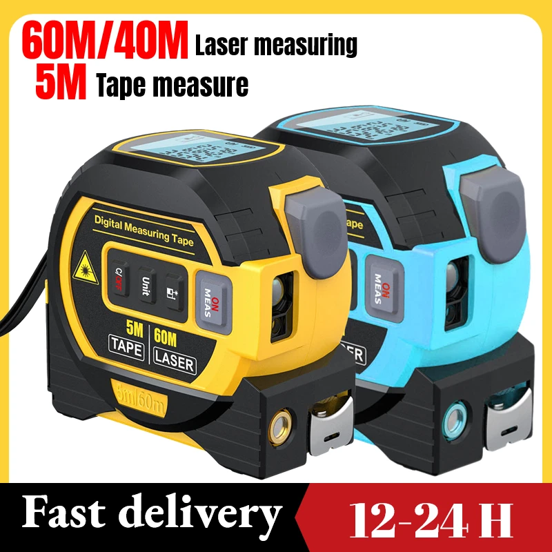 Laser Distance Meter Measuring Laser Tape Measure Digital Laser ...