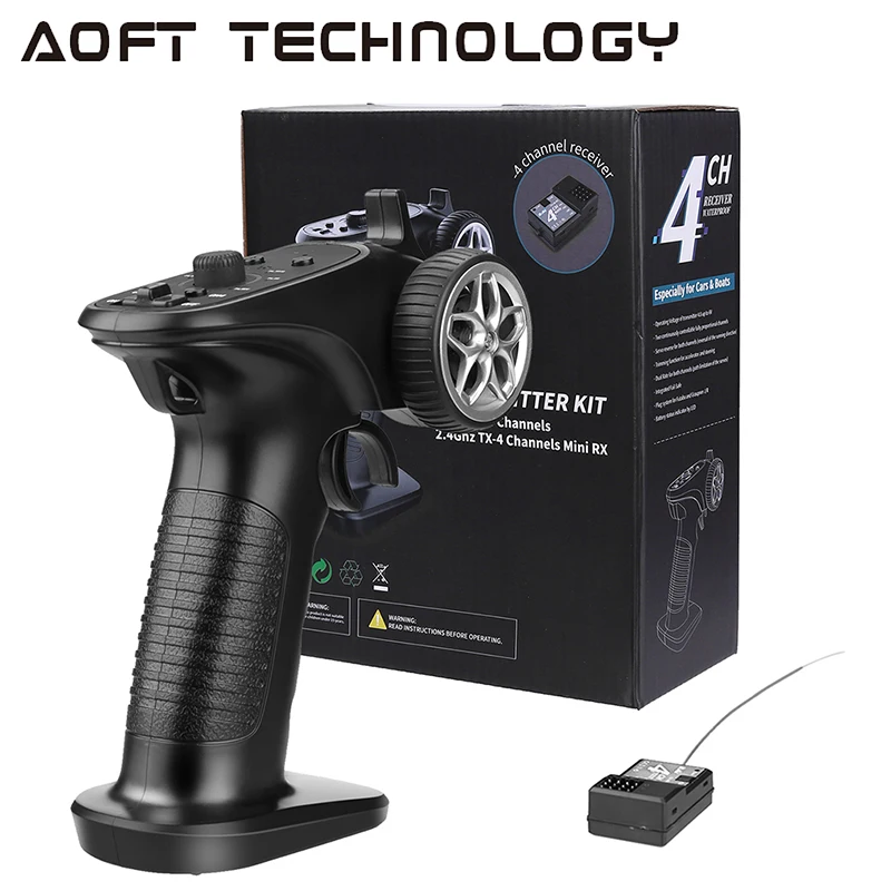 GA-4H-TX TX4 2.4GHz 4CH Radio System Transmitter Controller Remote ...