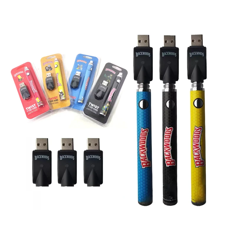 Bater-a-de-5-piezas-Backwoods-para-vapeo-510-hilos-1100mAh-pluma-de ...
