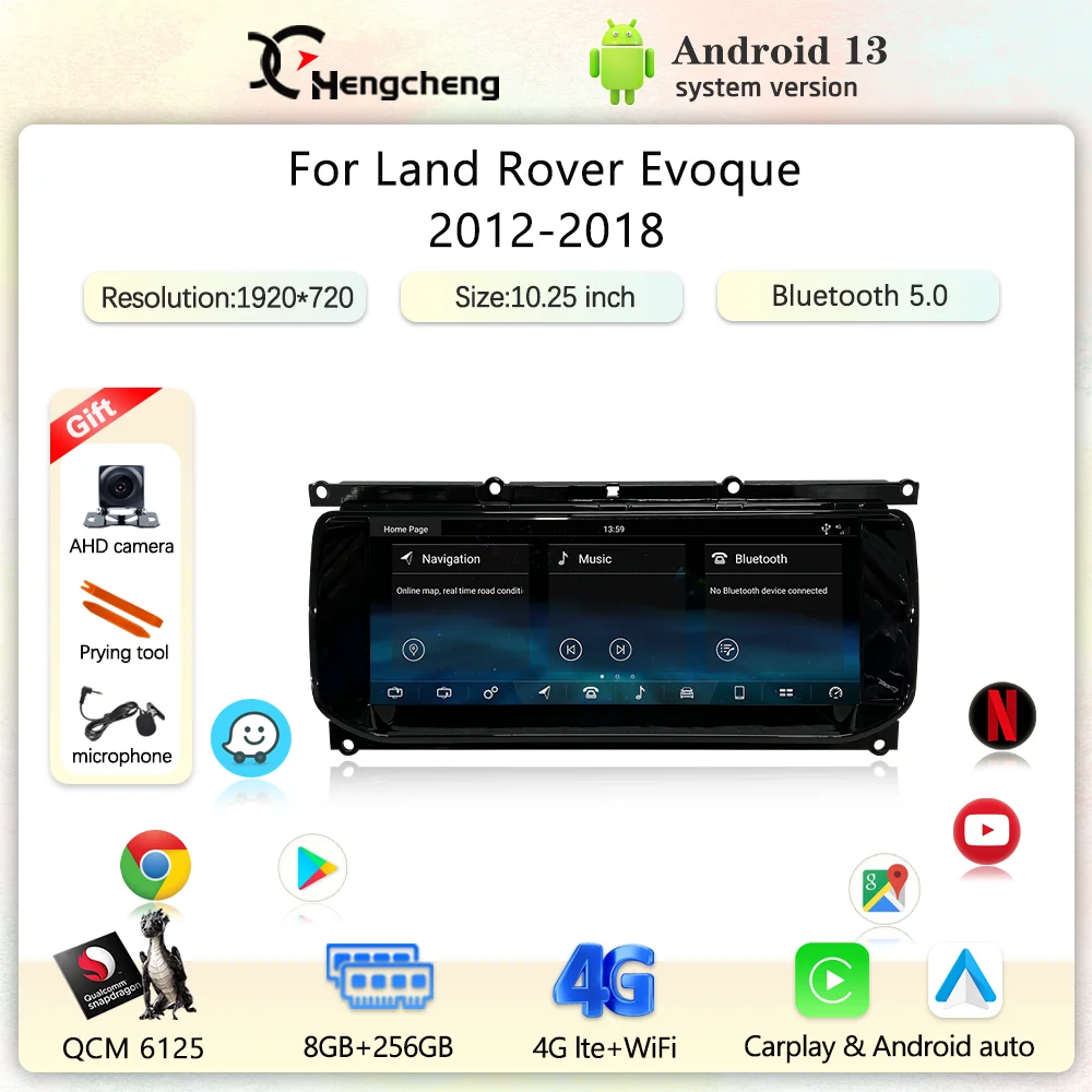 10-25inch-Android13-For-Land-Rover-Evoque-2012-2018-Car-Multimedia ...