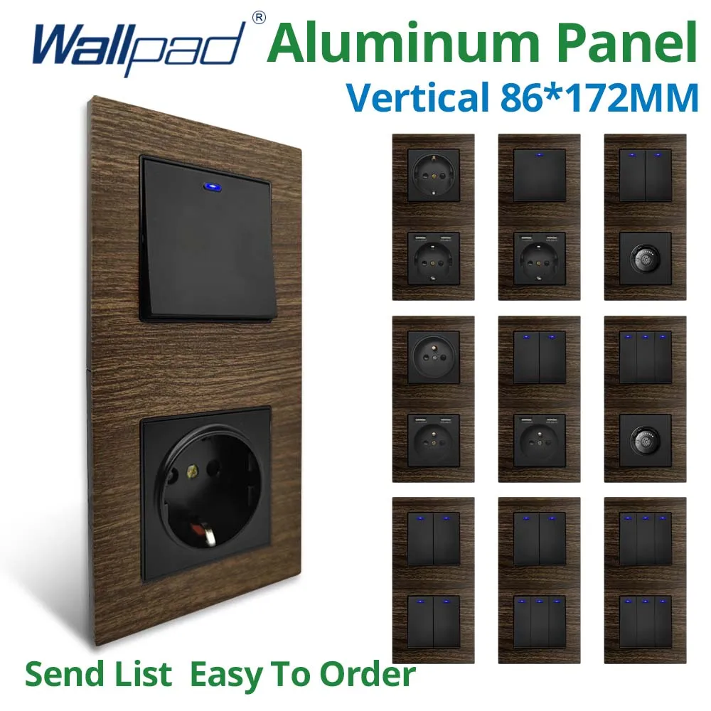 Led Wall Light Switch Dimmer | Wallpad Switch Led | Wall Socket Dimmer ...