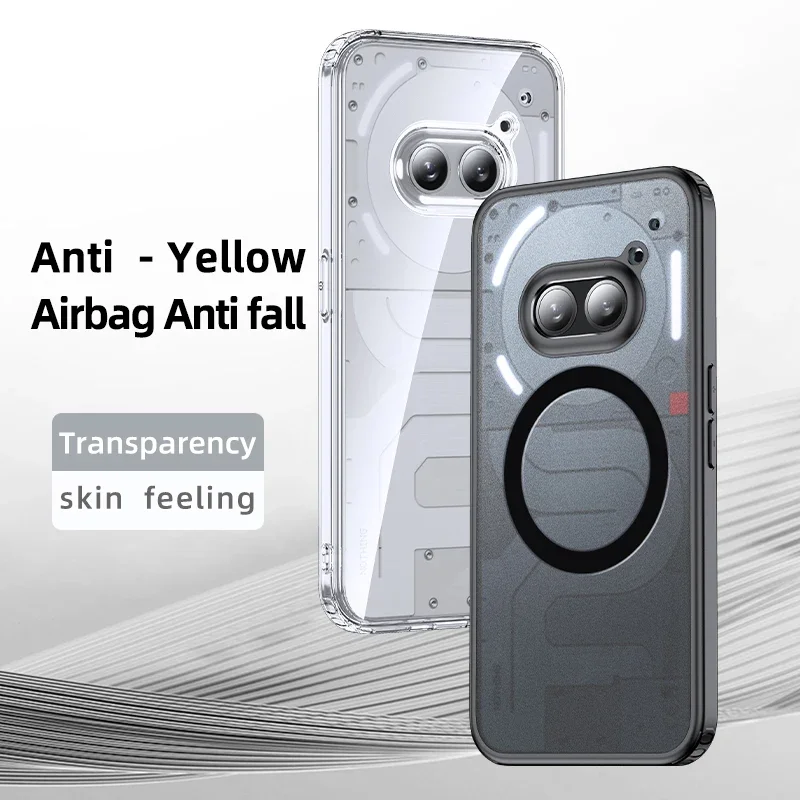Crystal-Translucent-Armor-Shockproof-Case-For-Nothing-Phone-2A-TPU ...