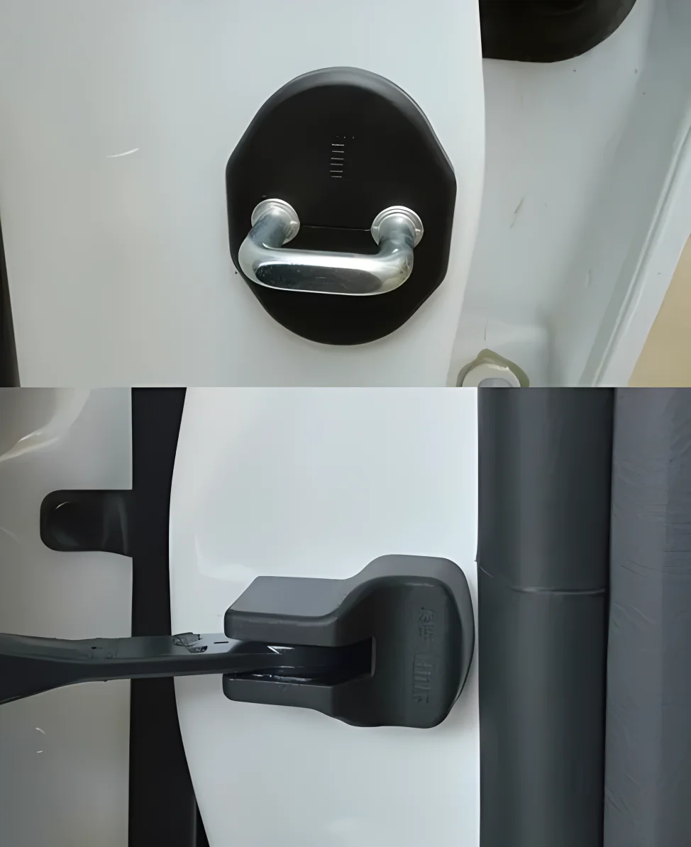 Auto-door-lock-cover-door-check-protecting-cover-for-kia-k2-rio-2012 ...