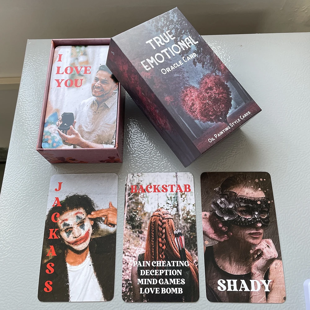 True-Emotive-Oracle-Cards-Fortune-Telling-Toys-Prophecy-adivinaci-n-80 ...