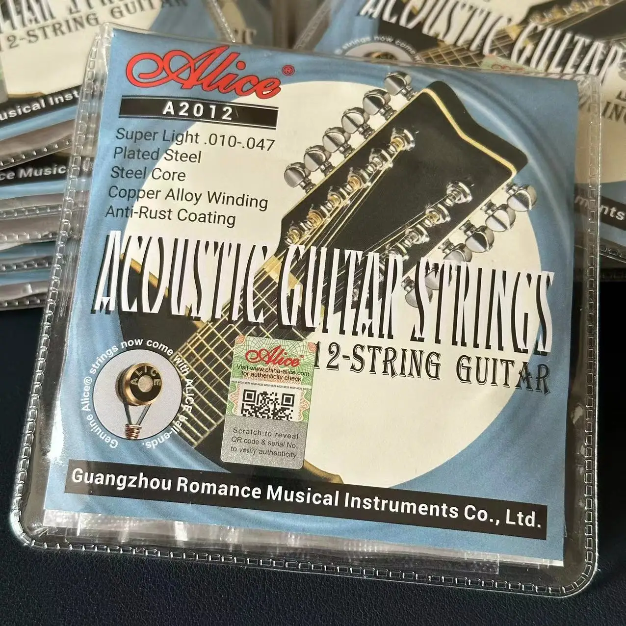 Acoustic-Folk-12-String-Guitar-Strings-Plated-Steel-Steel-Core-Copper ...
