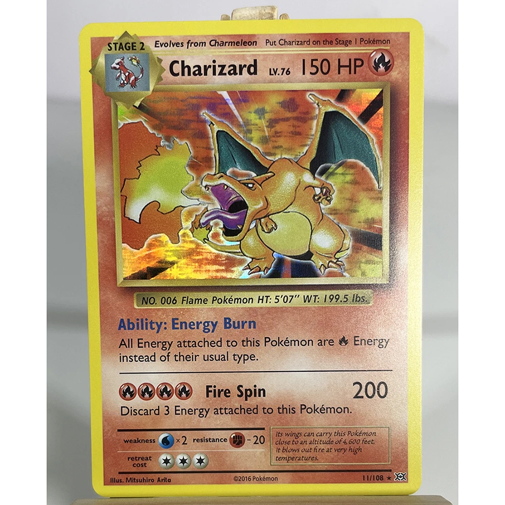 PTCG tarjetas Flash de papel de aluminio de Pokémon, edición de G 1st ...