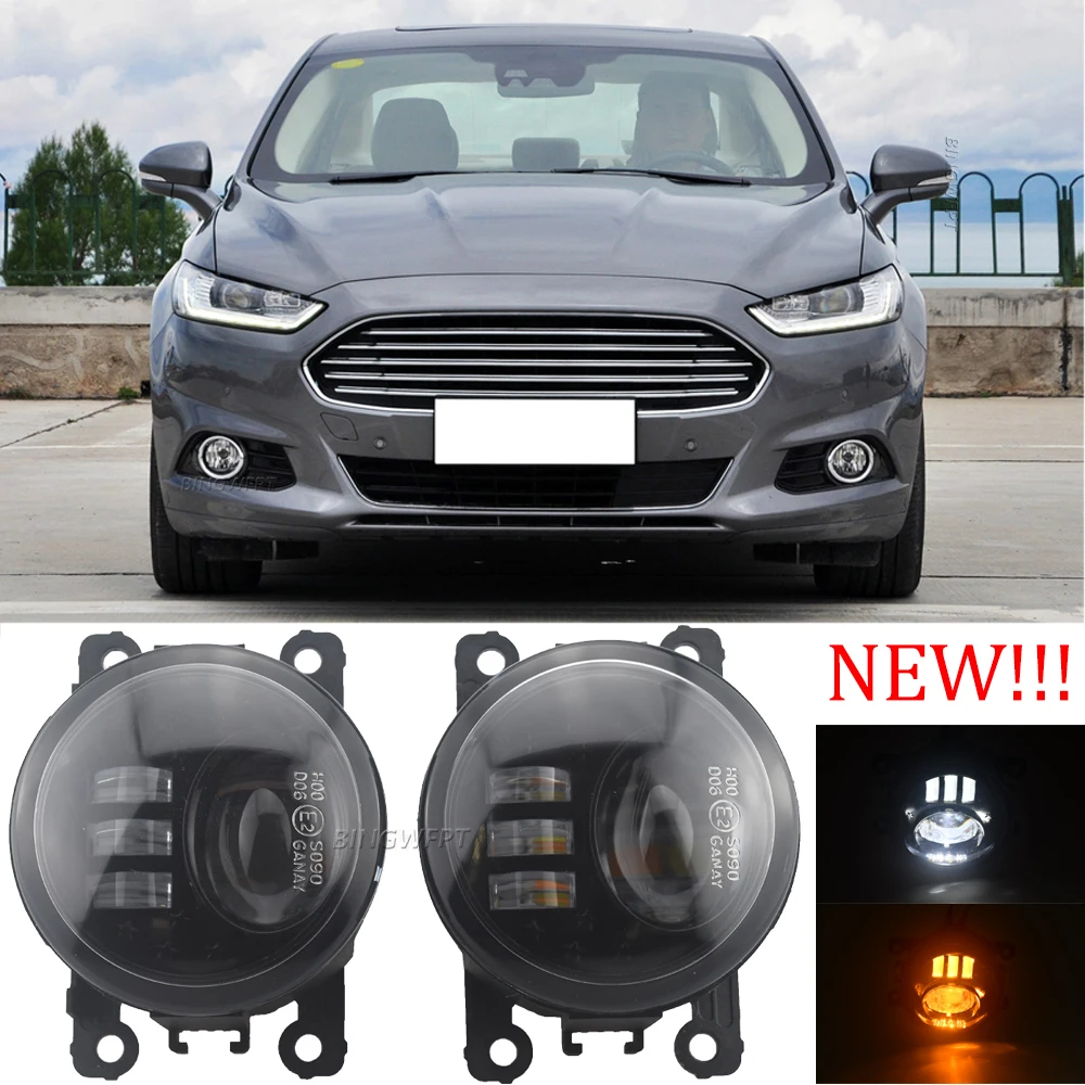Left-Right-For-Ford-Mondeo-Fusion-2013-2014-2015-2016-6-Style-Daytime ...