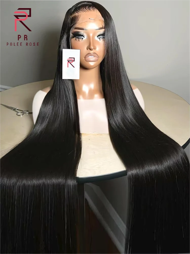 13x6 HD Lace Frontal Wigs Straight 7x5 Glueless Wigs Human Hair 30 Inch ...