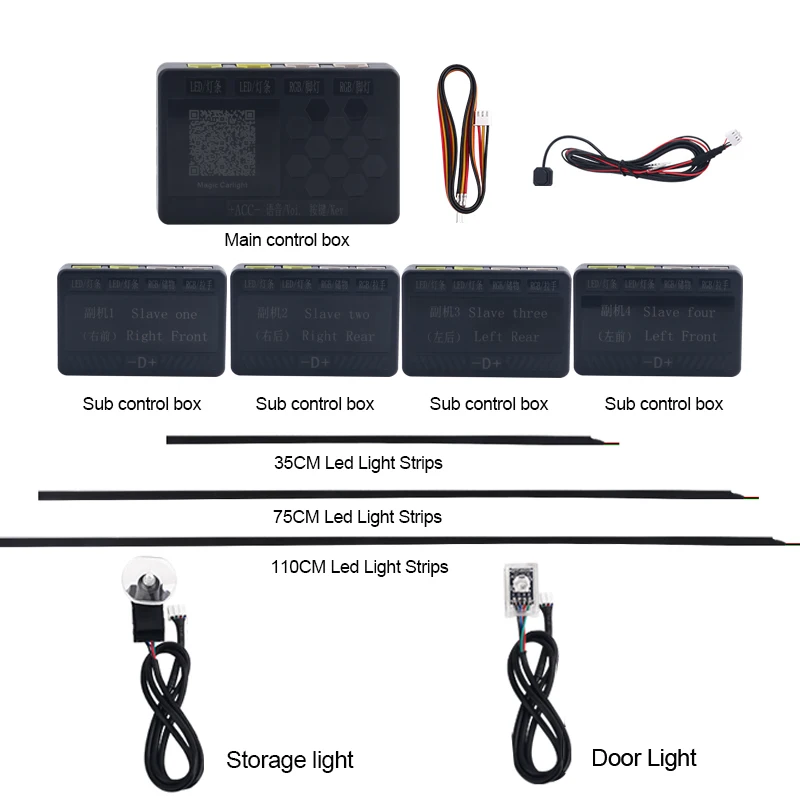 35CM-75CM-110CM-Led-Acrylic-Light-Bar-Door-Stoarge-Light-Control-Box ...