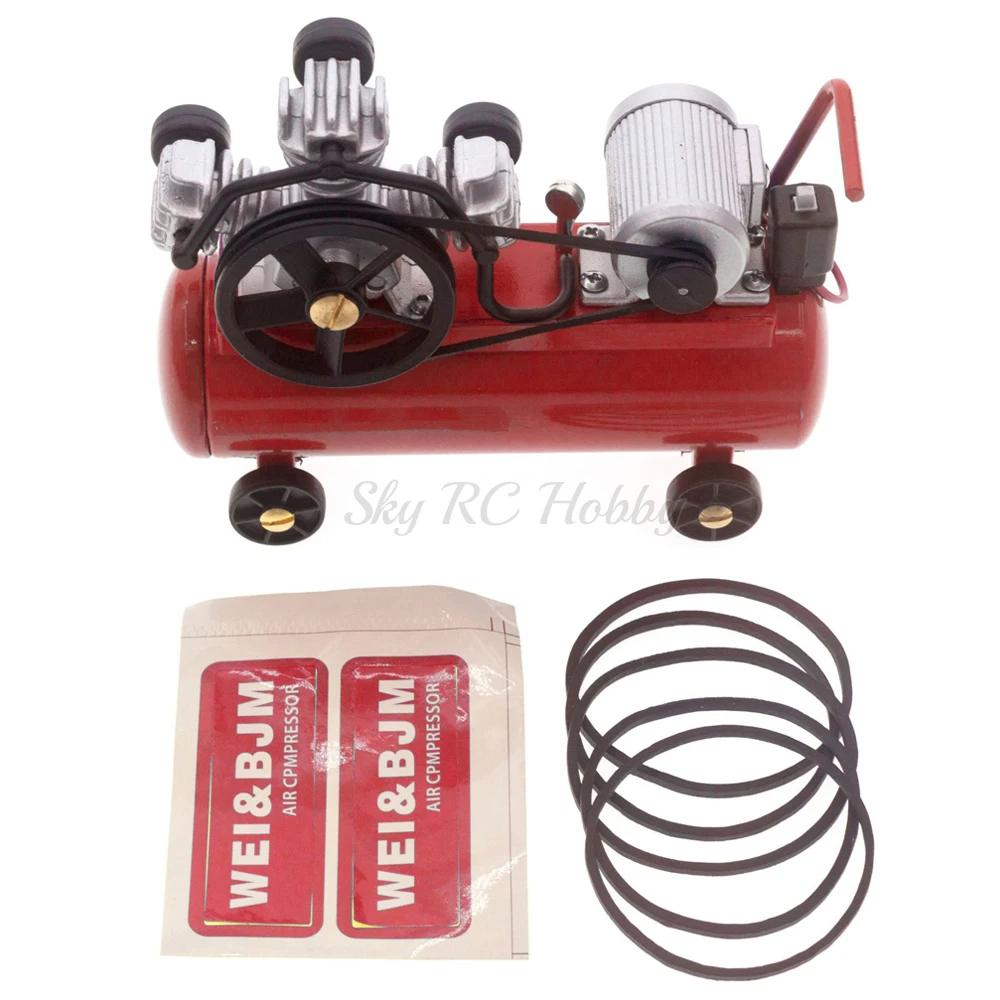 Simulated-Mini-Air-Compressor-Inflatable-Pump-Decor-For-WPL-D12-MN-1-10 ...