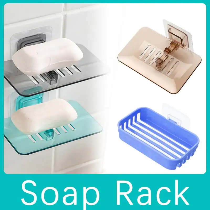 Soap-Rack-Wall-Mounted-Double-Layer-Soap-Holder-Soap-Sponge-Dish ...