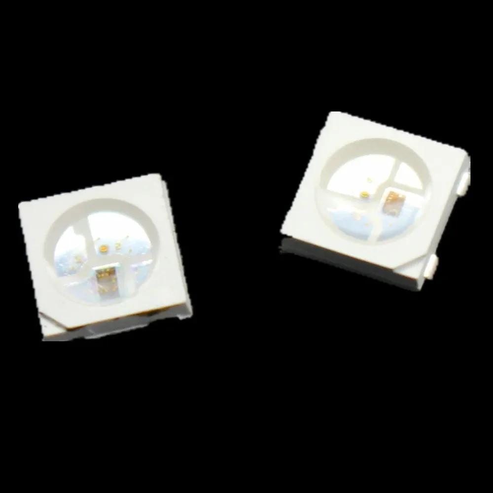 100pcs-200pcs-1000pcs-WS2812B-4pins-5050-SMD-White-version-WS2812 ...
