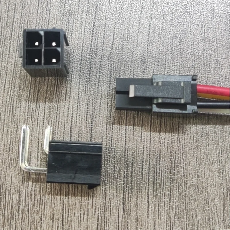 4P Molex 4.2MM Pitch Right Angel Pin Header Plug 5569 5557 Male Female ...