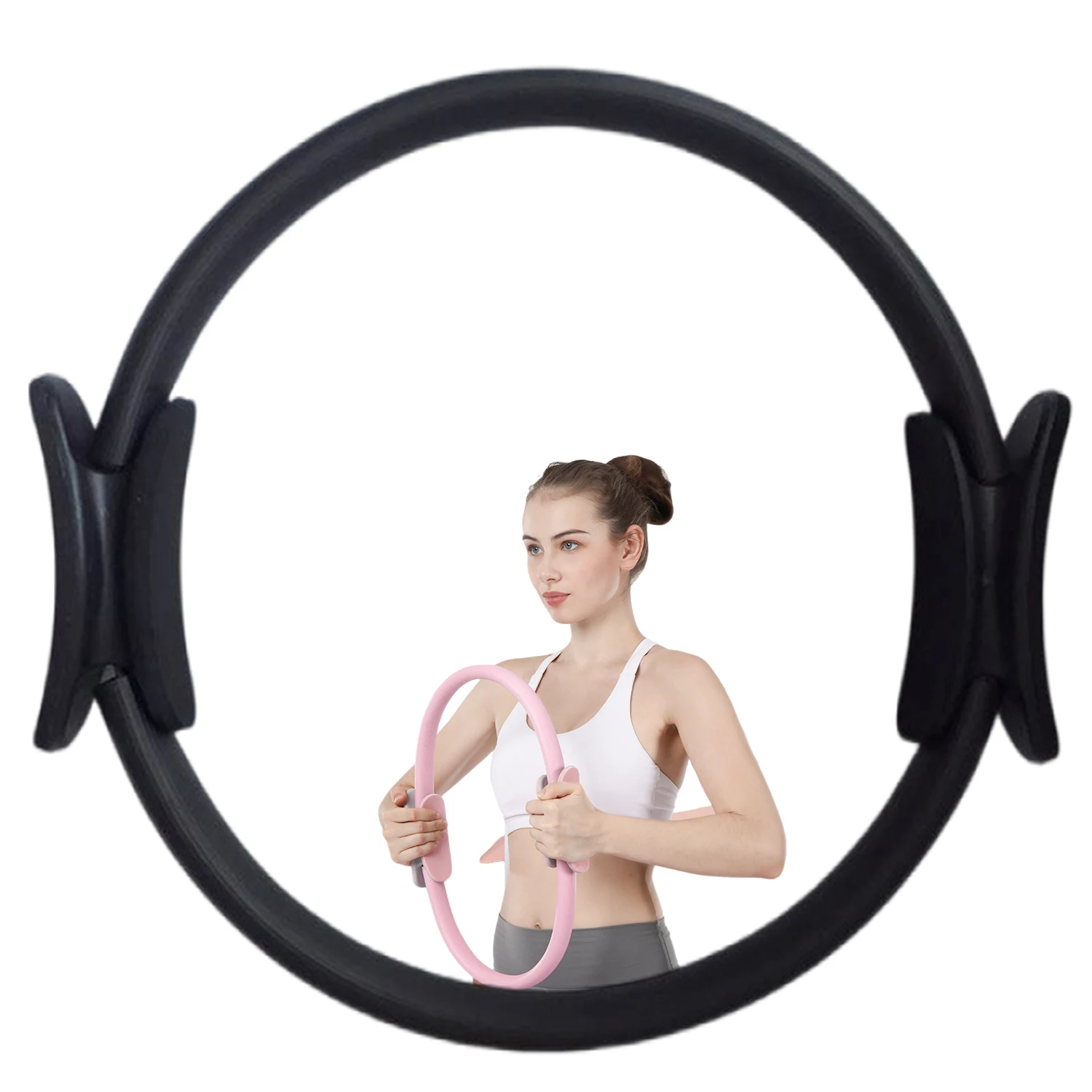 Yoga Circles for Women, 15 "Fitness Elastic Ring, Sports Pelvic Floor ...
