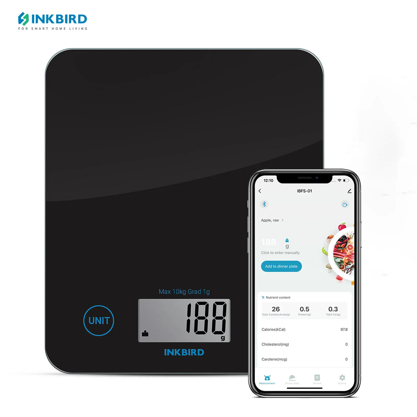 INKBIRD-Bluetooth-Kitchen-Scale-High-Precision-Electronic-Pastry-Baking ...
