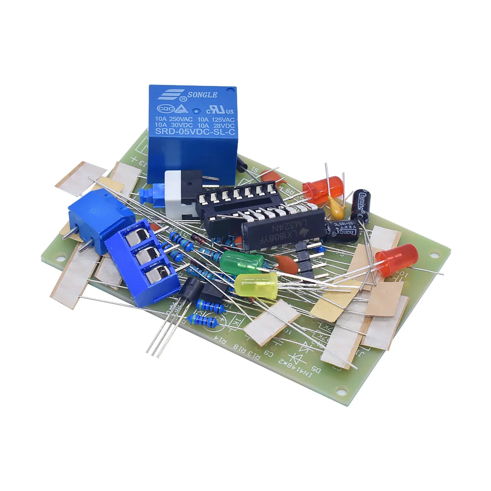 LM324 chip automatic drainage dual-function controller DIY learning ...