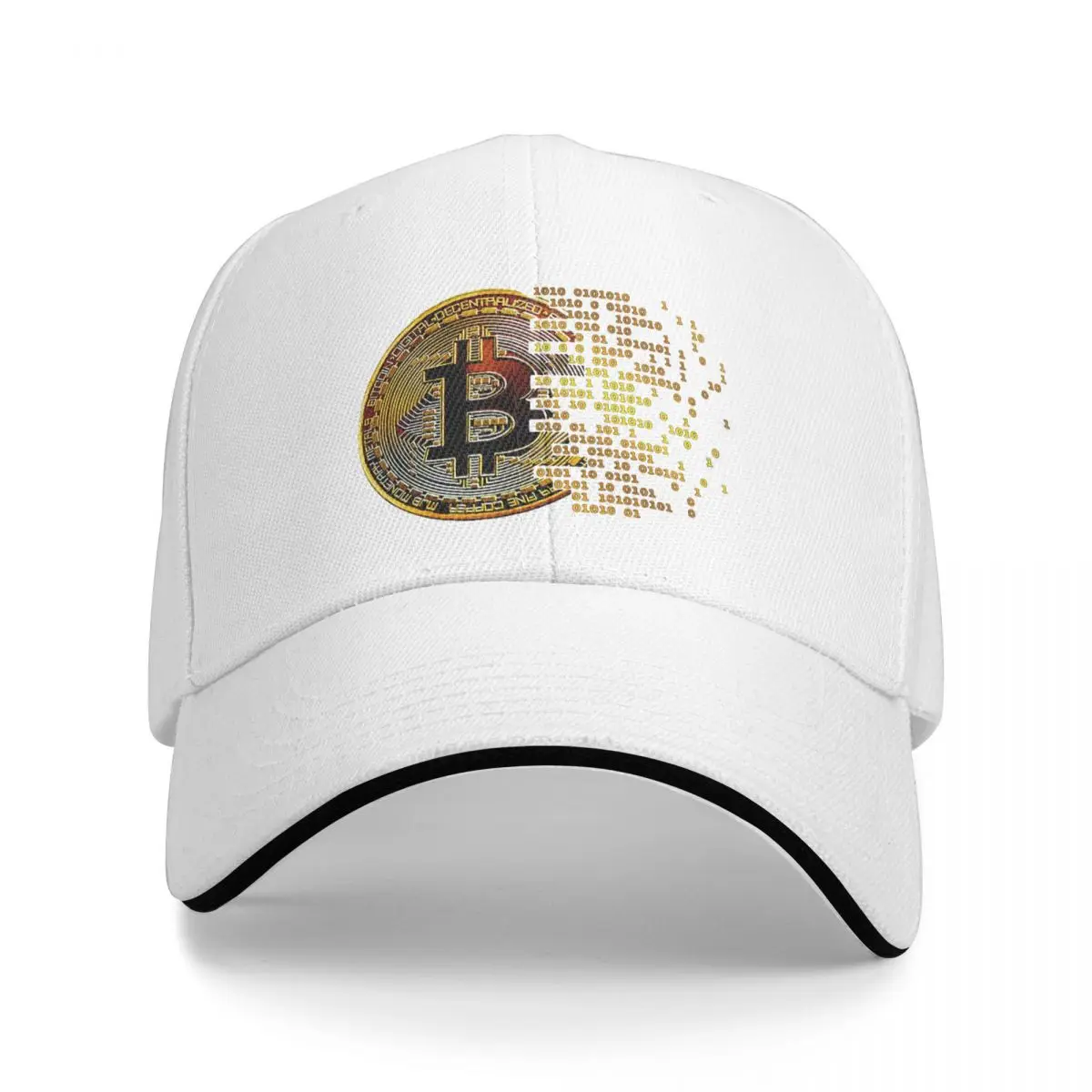 I-Love-Bitcoin-Art-Cryptocurrency-Art-Multicolor-Hat-Peaked-Women-s-Cap ...