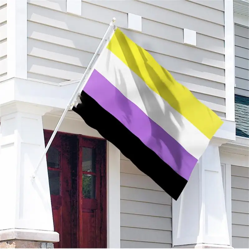 1pc-Genderqueer-Flag-90x150cm-LGBT-NB-Pride-Genderqueer-GQ-Gender-Identity-Flag-Polyester-Pride ...