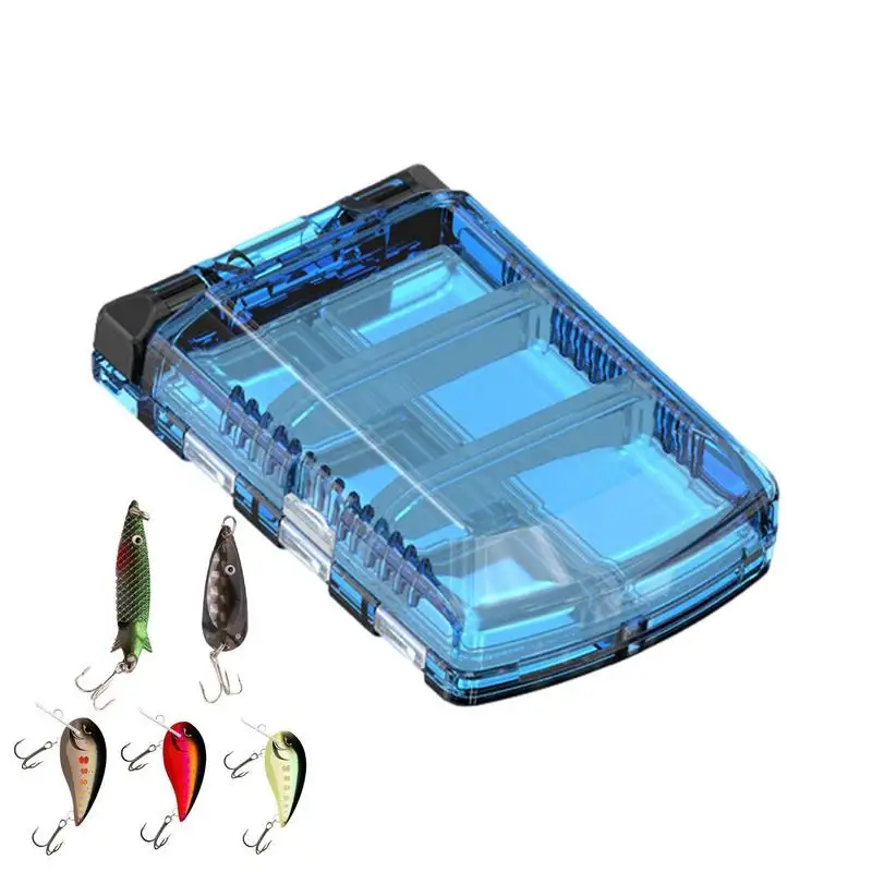 Mini-Box-Fishing-Lure-Organizer-Double-Sided-Waterproof-Fishing-Tackle ...