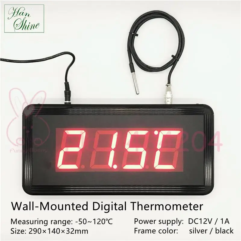 Wall-Mounted-Digital-Thermometer-DC12V-55-to-120-Degree-Celsius-2-3 ...