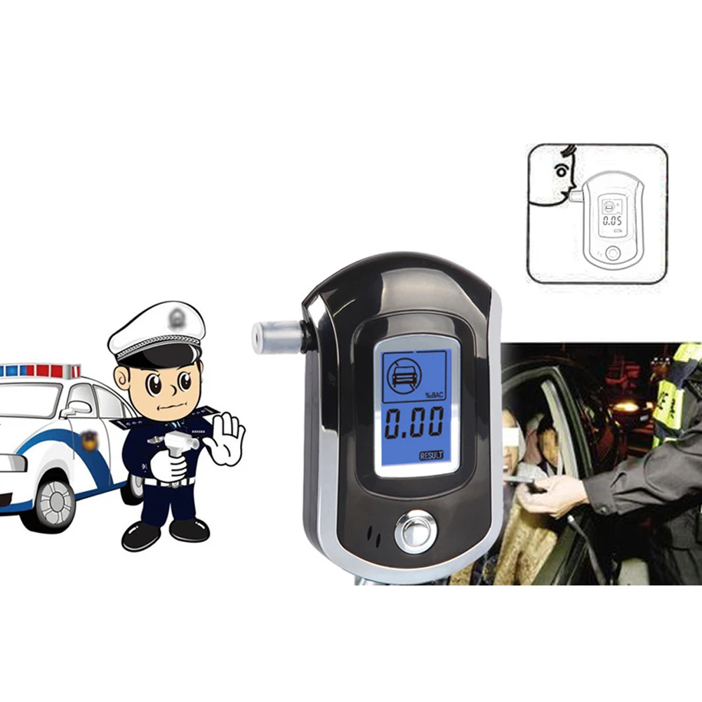 Professional-Grade-AT6000-LCD-Dispaly-Alcohol-Tester-Breathalyzer ...