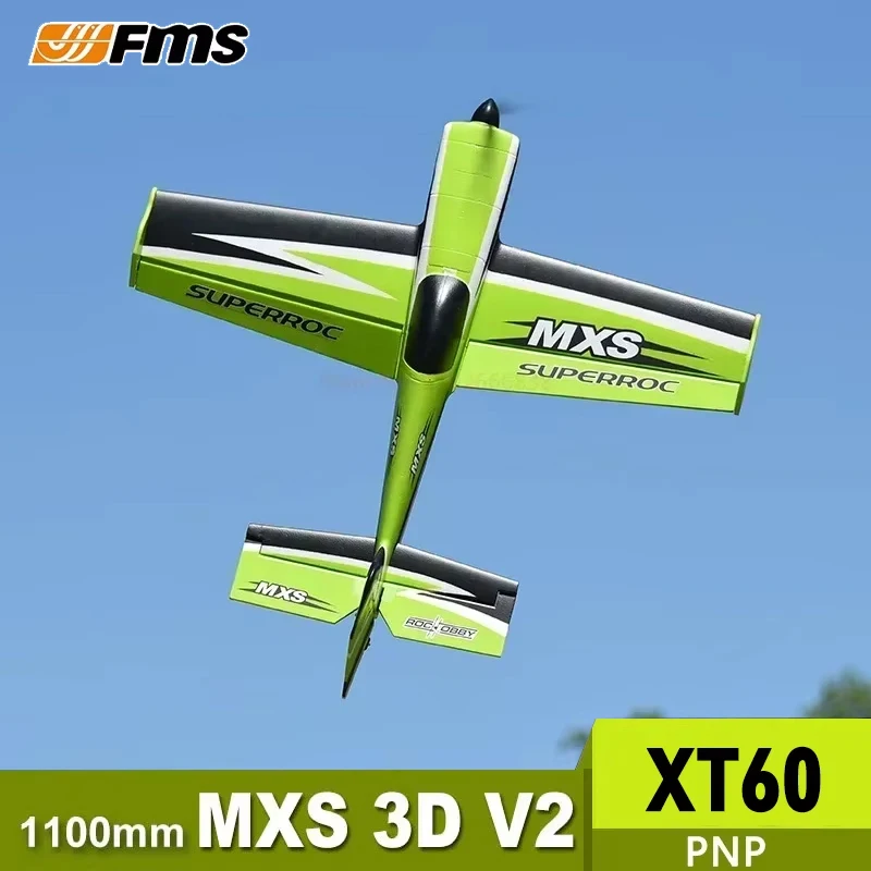 FMS-1100mm-MXS-V2-RC-Upgraded-Version-Aerobatic-3D-Sport-Plane-Model ...