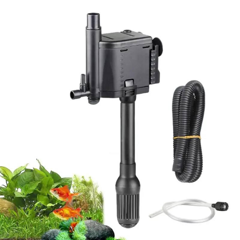 Fish-Tank-Filters-Water-Pumps-Turtle-Tank-Bubbler-Filter-Silent-Fish ...