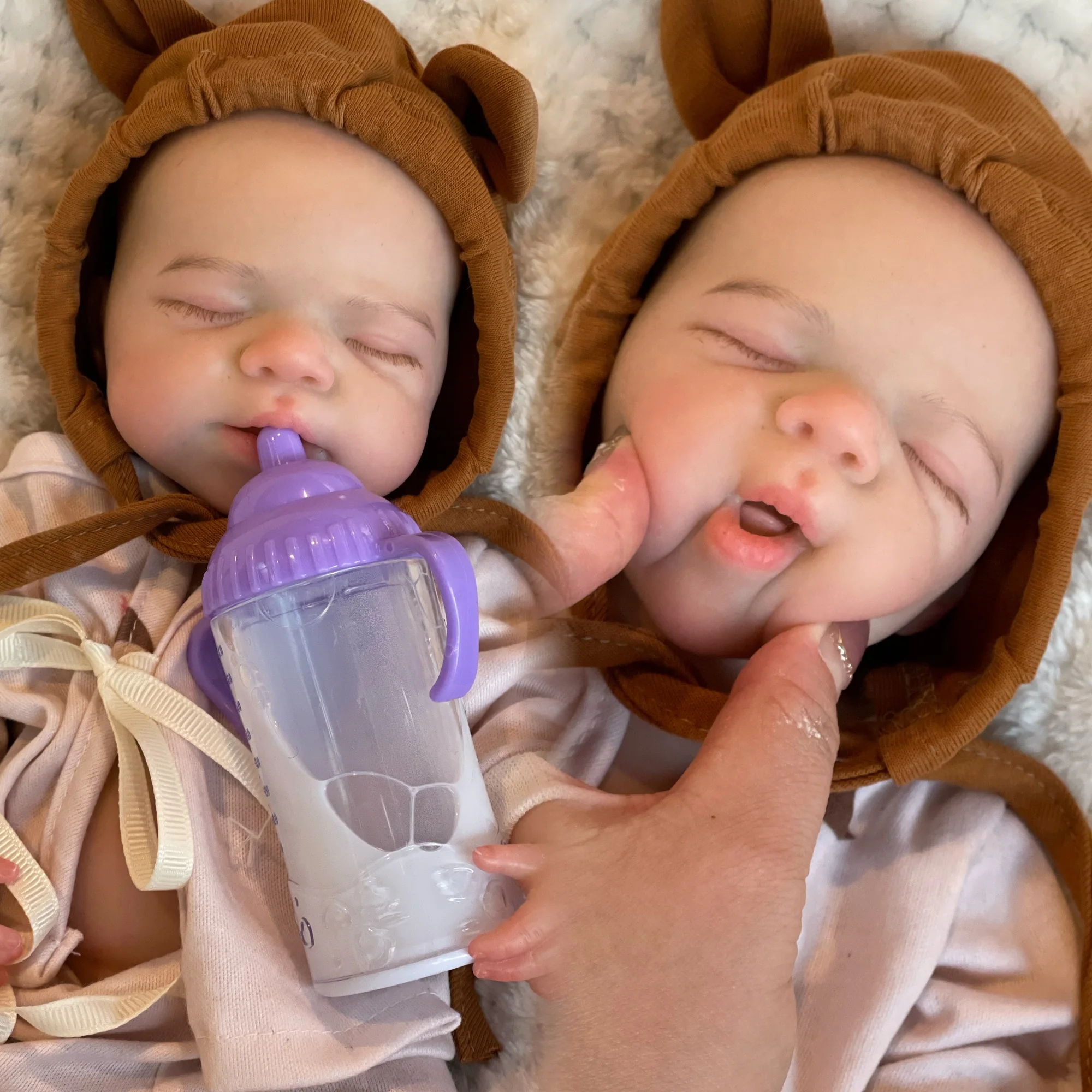 Mu-ecas-Reborn-de-boca-abierta-juguete-de-cuerpo-entero-de-silicona ...