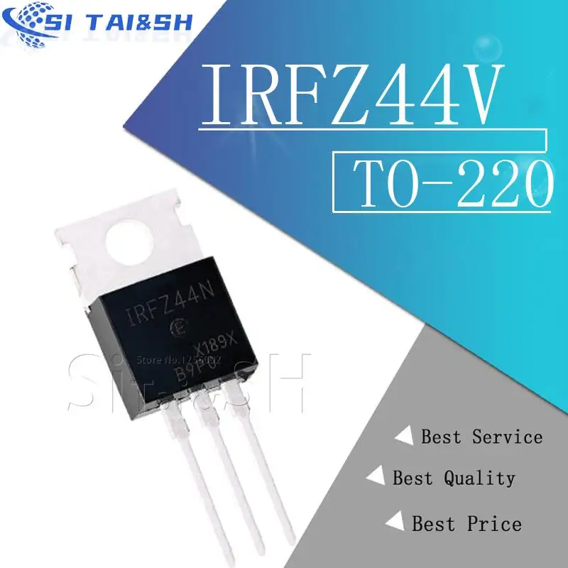 100 piezas IRFZ24N IRFZ34N IRFZ44N IRFZ44V IRFZ46N IRFZ48N IRLZ24N ...