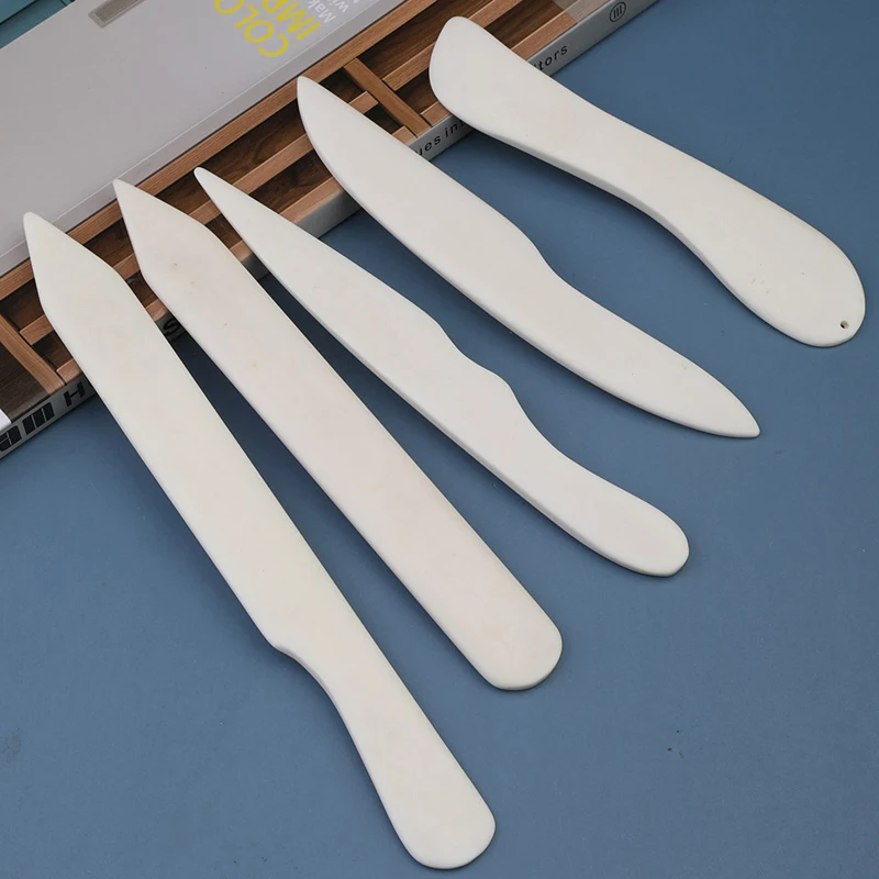 1PC Leather Working Tool Bone Folder for Leather Craft Scoring Folding ...