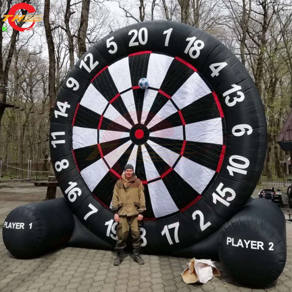 Door-Ship-3m-5mH-Giant-Soccer-Ball-Inflatable-Football-Dart-Board ...