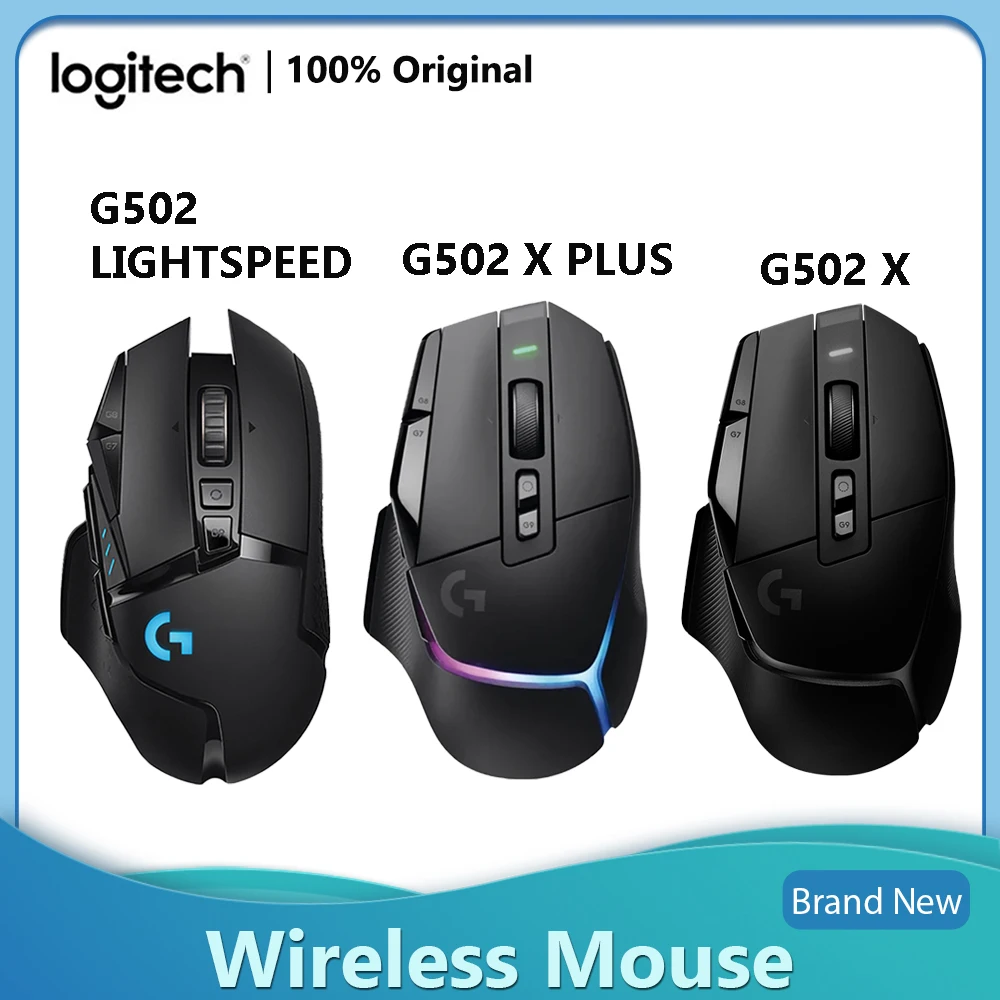Logitech G502 LIGHTSPEED Wireless Gaming Mouse G502 X PLUS Wireless 2 ...
