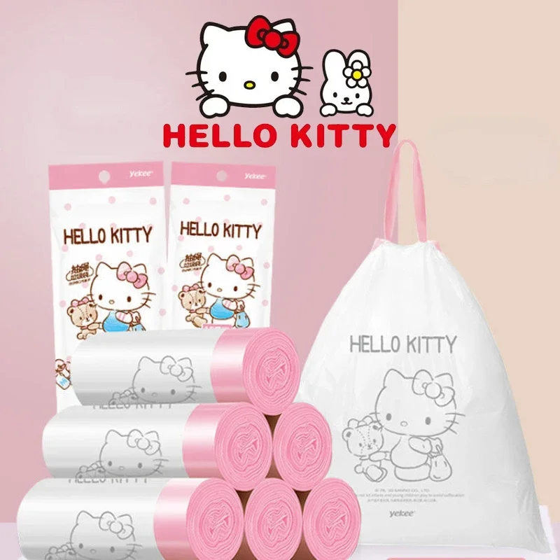 Hello-Kitty-Home-Trash-Bag-Plastic-Bag-Home-Garbage-Bag-Reusable-Cute ...