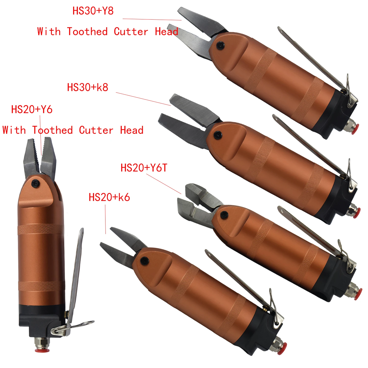Pneumatic Ferrule Crimping Tool Crimper Pliers Copper Tubes Beads Locks ...