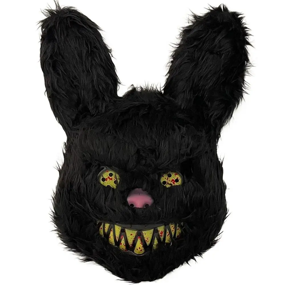 Bloody-Plush-Bunny-Mask-Halloween-Ghost-Festival-Mask-Realistic-Bloody ...
