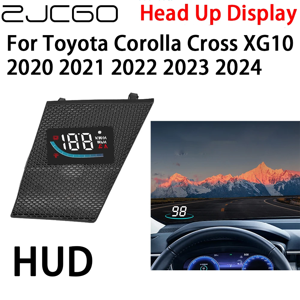 ZJCGO-Car-HUD-Head-Up-Display-Speedometer-Projector-Alarm-Electronic ...
