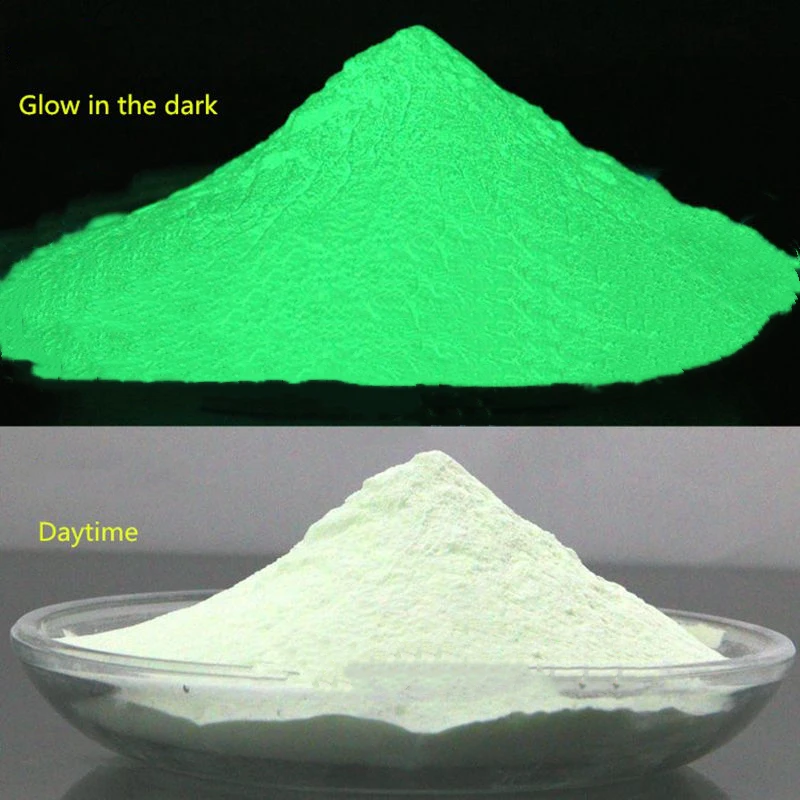 Yellow green Color Luminous powder Pigment phosphor powder DIY Nail ...