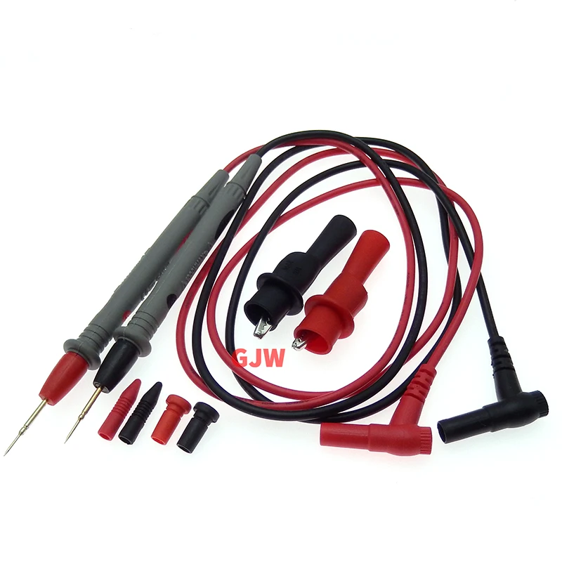 1-pair-10A-20A-Digital-Multimeter-probe-Soft-silicone-wire-Needle-tip ...