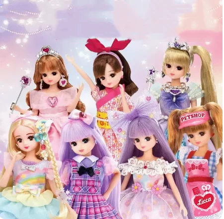 TAKARA-TOMY-Licca-Doll-23cm-Princess-Lijia-Girls-Dolls-Toy-Blyth-Little ...