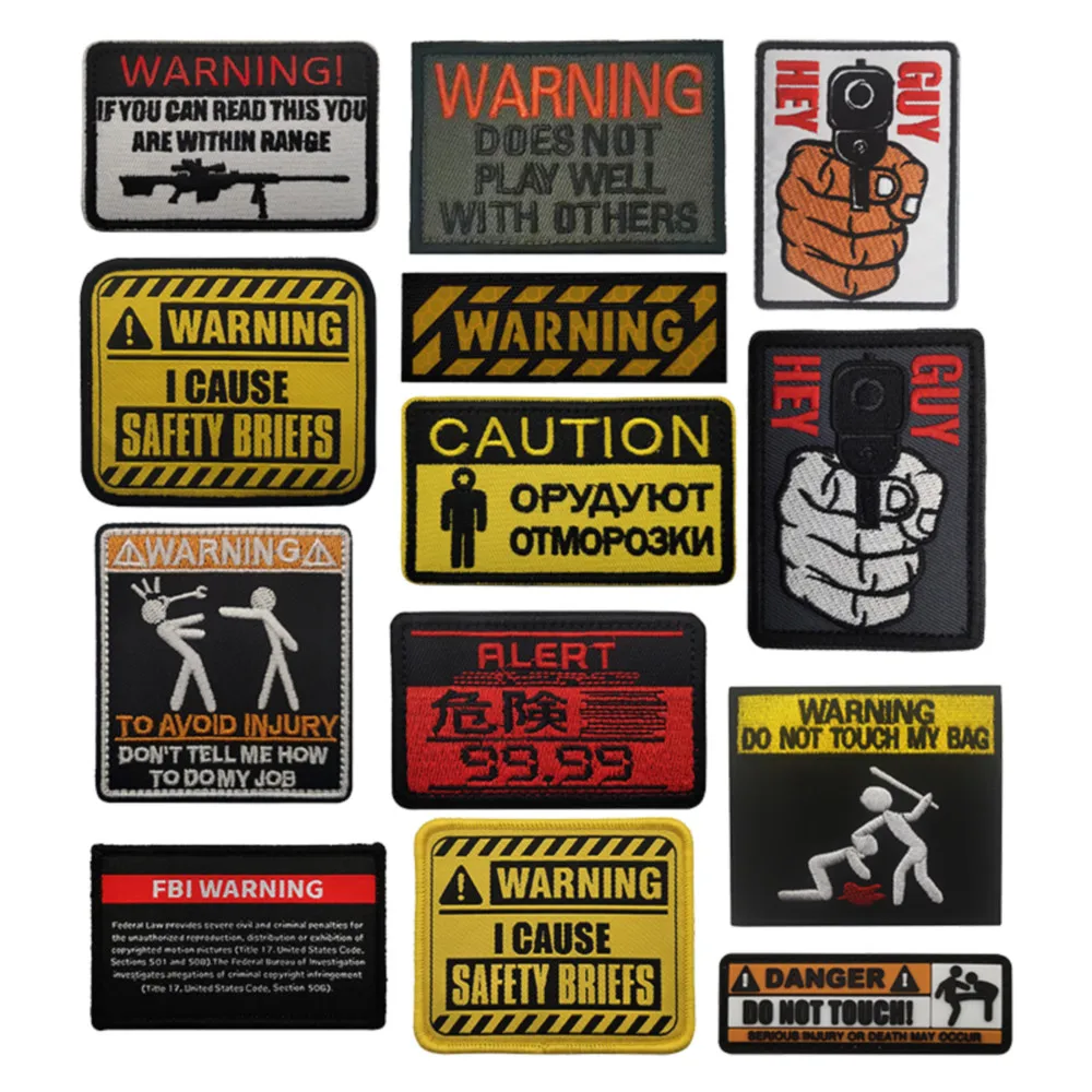 PVC-Patch-Embroidered-Cloth-Sticker-English-Russian-Tactical-Patches ...