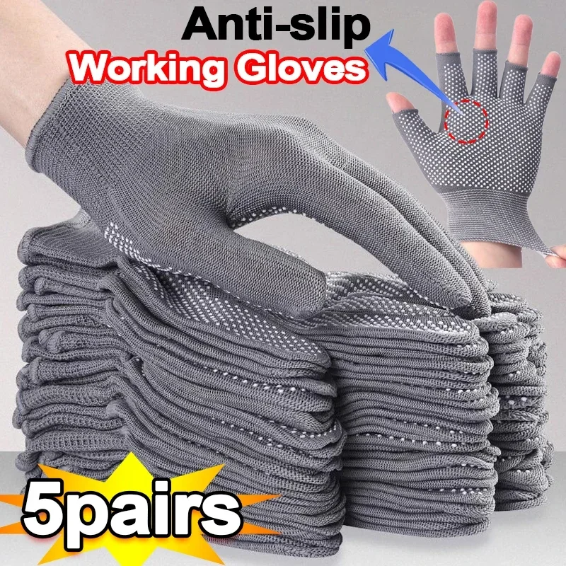 Riding Anti-slip Work Gloves for Motorcycle Cycling Sports Men Women ...