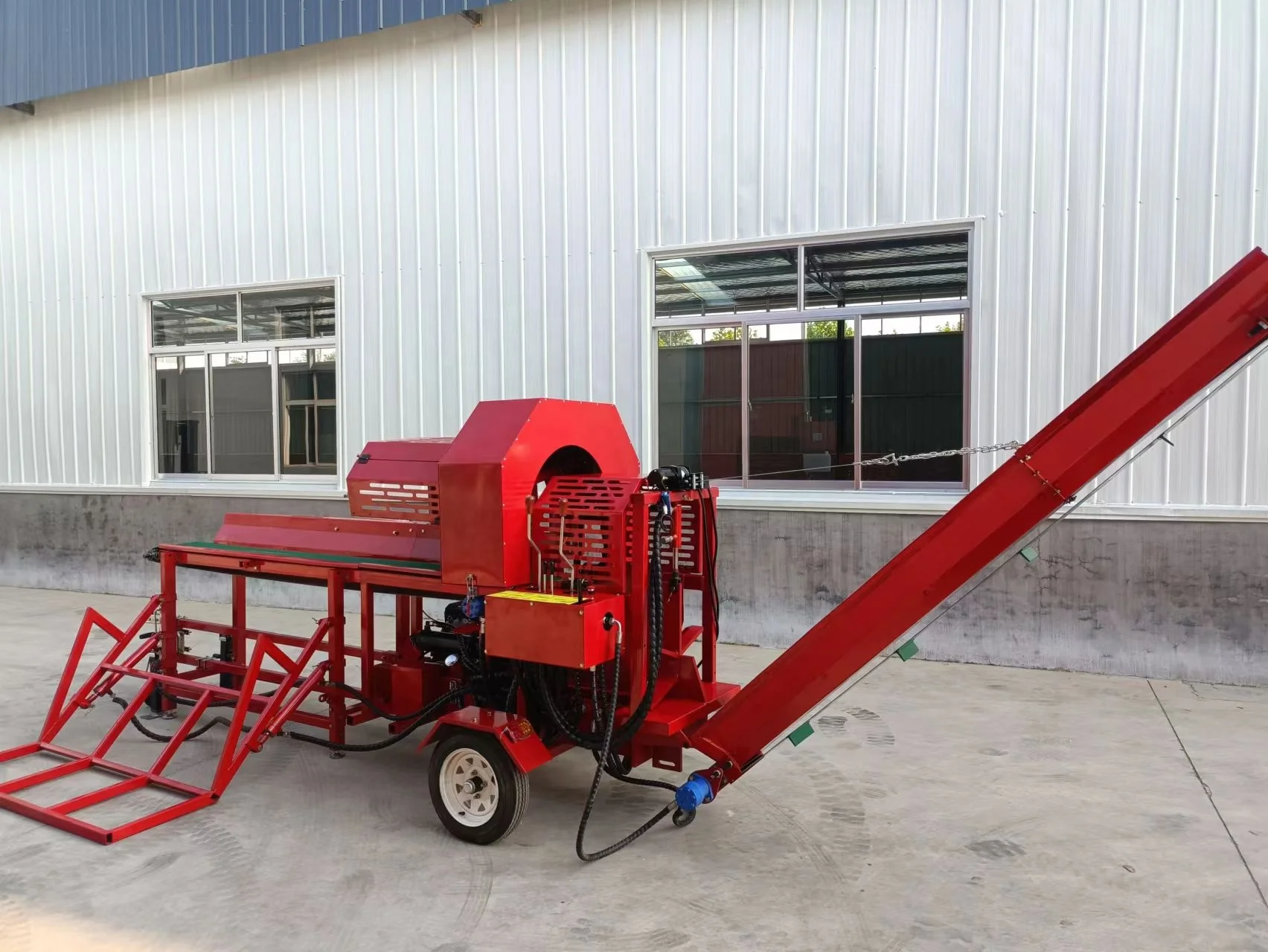 Wood-splitter-log-firewood-processors-with-hydraulic-chainsaw-wood ...