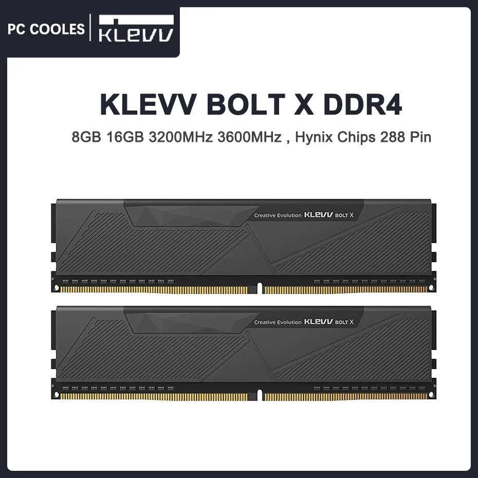 KLEVV-BOLT-X-DDR4-8GB-16GB-3200MHz-3600MHz-Gaming-Memory-with-SK-Hynix ...